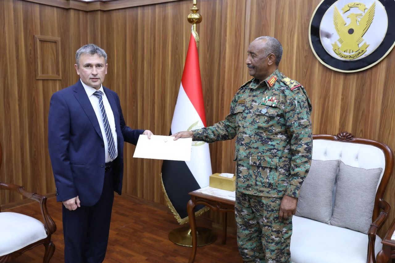 Chairman of the Sovereign Council Sends Message to Russian President ...