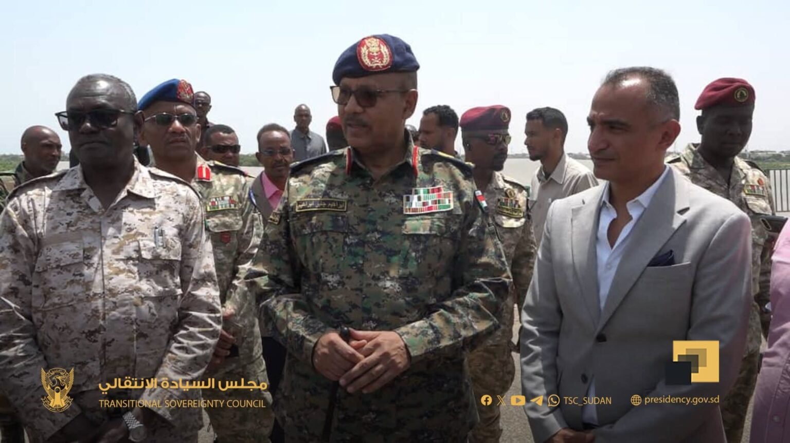 Egyptian Engineering Delegation To Repair Damages of Two Bridges in the ...