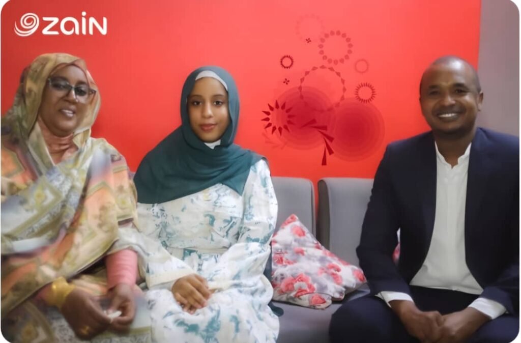 Zain Honors Rahaf Al-Amin, lead Student in the 2024 Sudan School ...